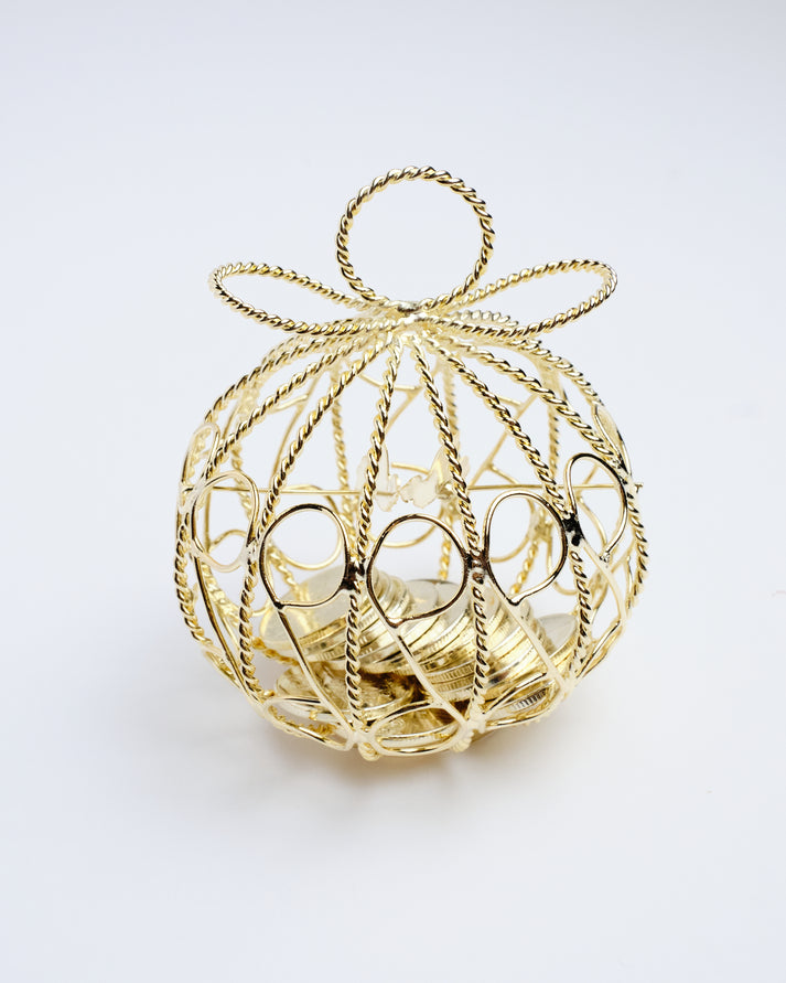 Shop Online Wedding Arrhae Round Gold Design | The Wedding Library Manila