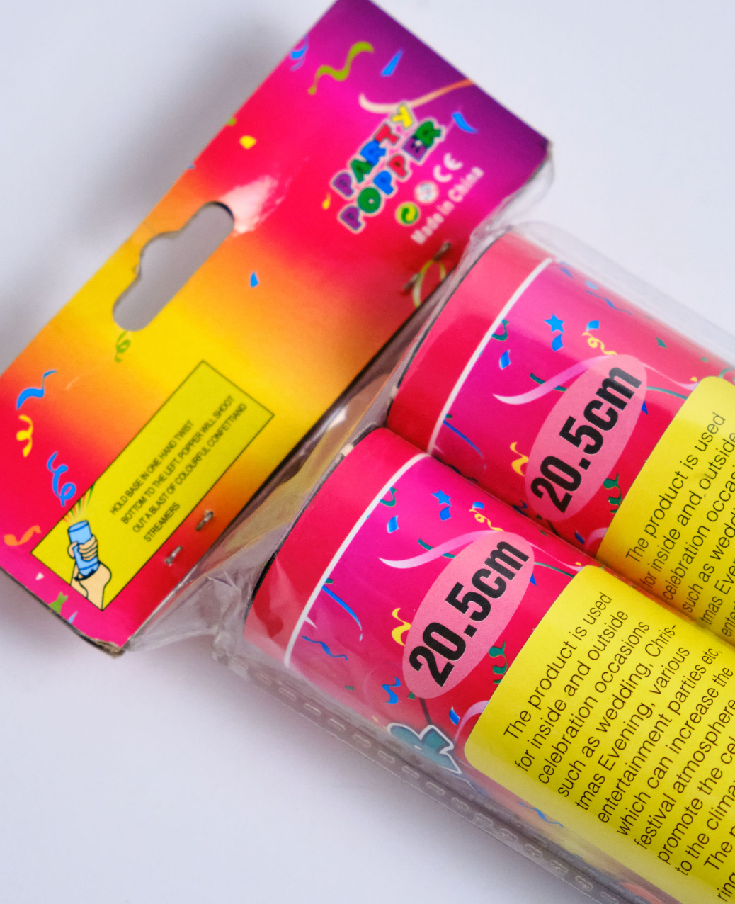 Party Poppers Confetti Philippines 21cm| Wedding Accessories Online ...