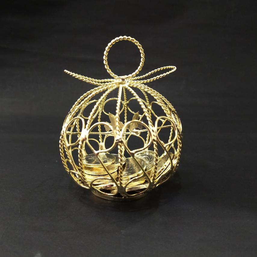 Arrhae Round Gold – The Wedding Library