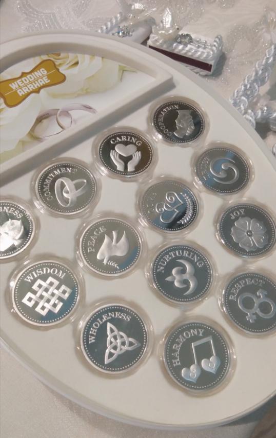 Arrhae The Wedding Library Wedding Arrhae Coins (Silver)
