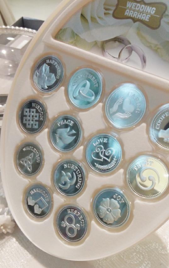 Arrhae The Wedding Library Wedding Arrhae Coins (Silver)