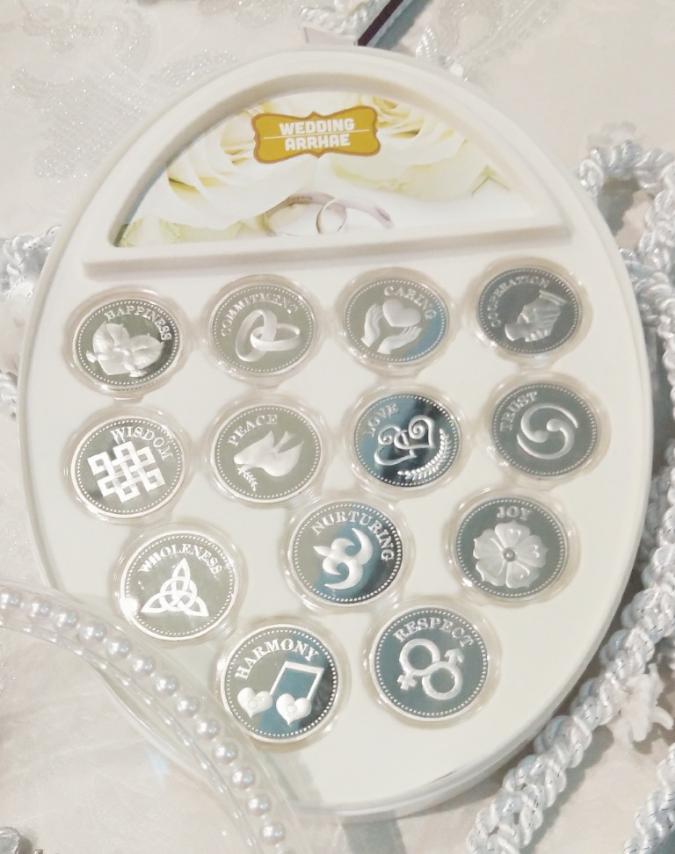 Arrhae The Wedding Library Wedding Arrhae Coins (Silver)